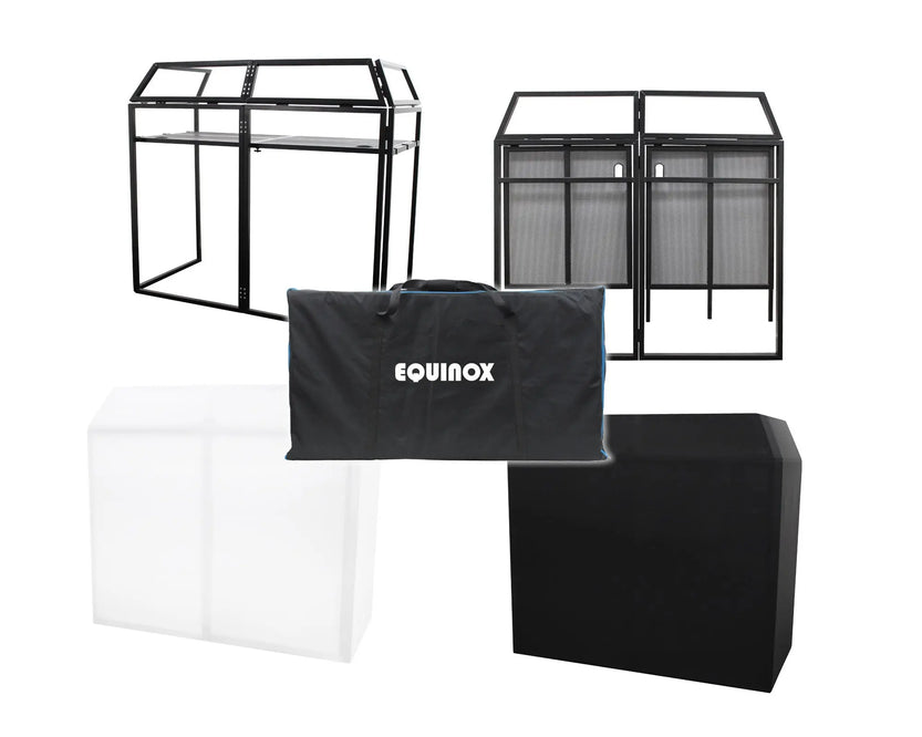Equinox Aluminium Lightweight DJ Booth System Mk2 – DJKIT®
